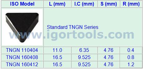 Solid PCBN Inserts,model:TNGN160408,Solid PCBN cutting insert